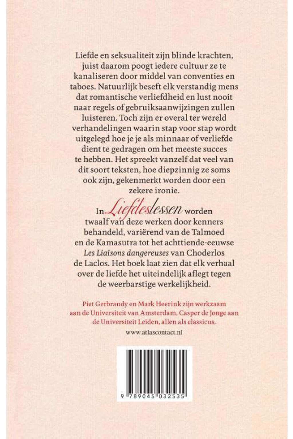 Piet Gerbrandy, Mark Heerink en Casper de Jonge Liefdeslessen | wehkamp