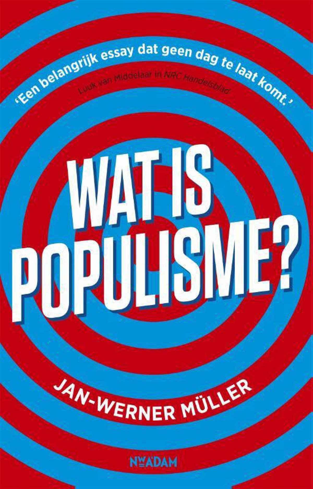 Jan-Werner Müller Wat is populisme? | wehkamp