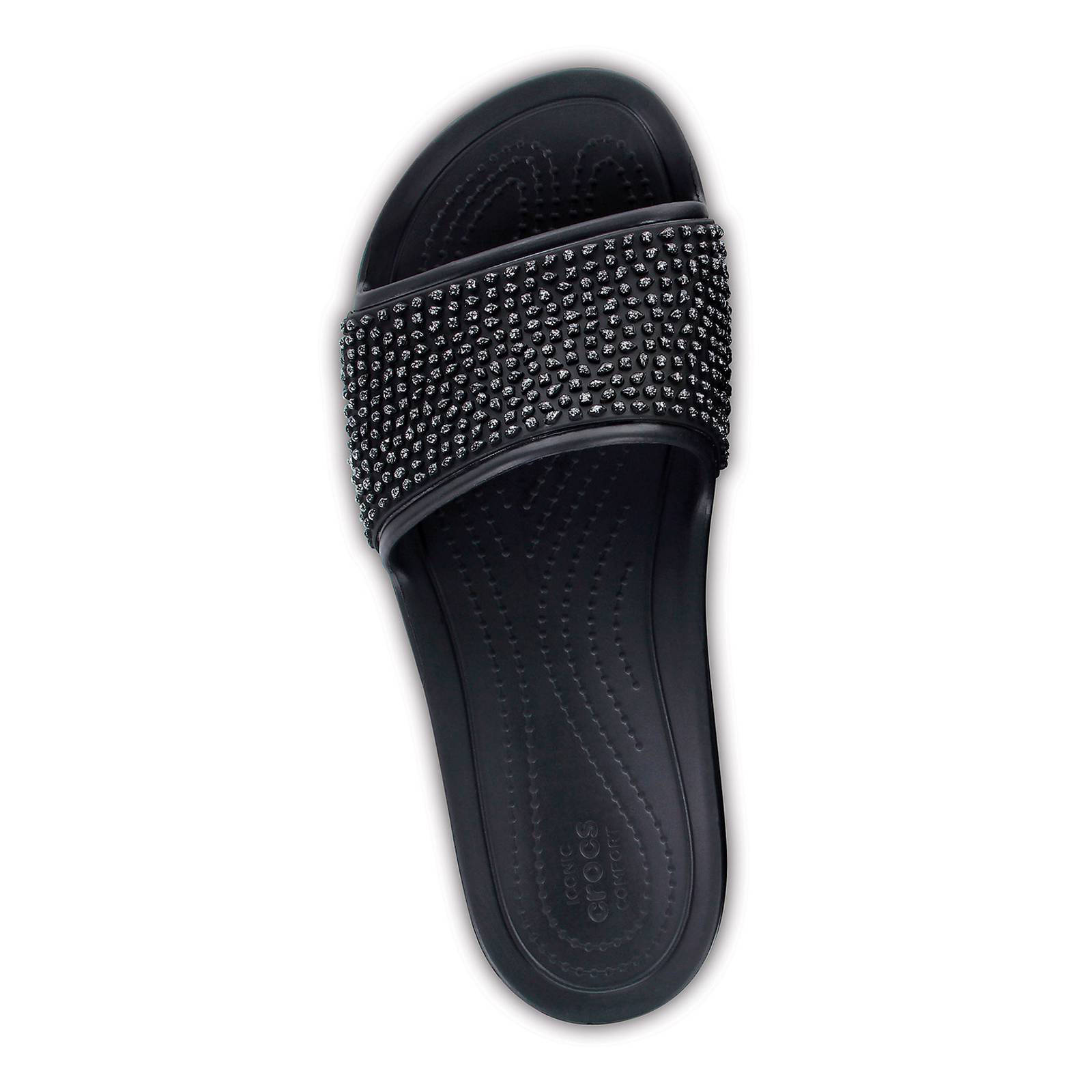 Crocs Sloane slippers zwart | wehkamp