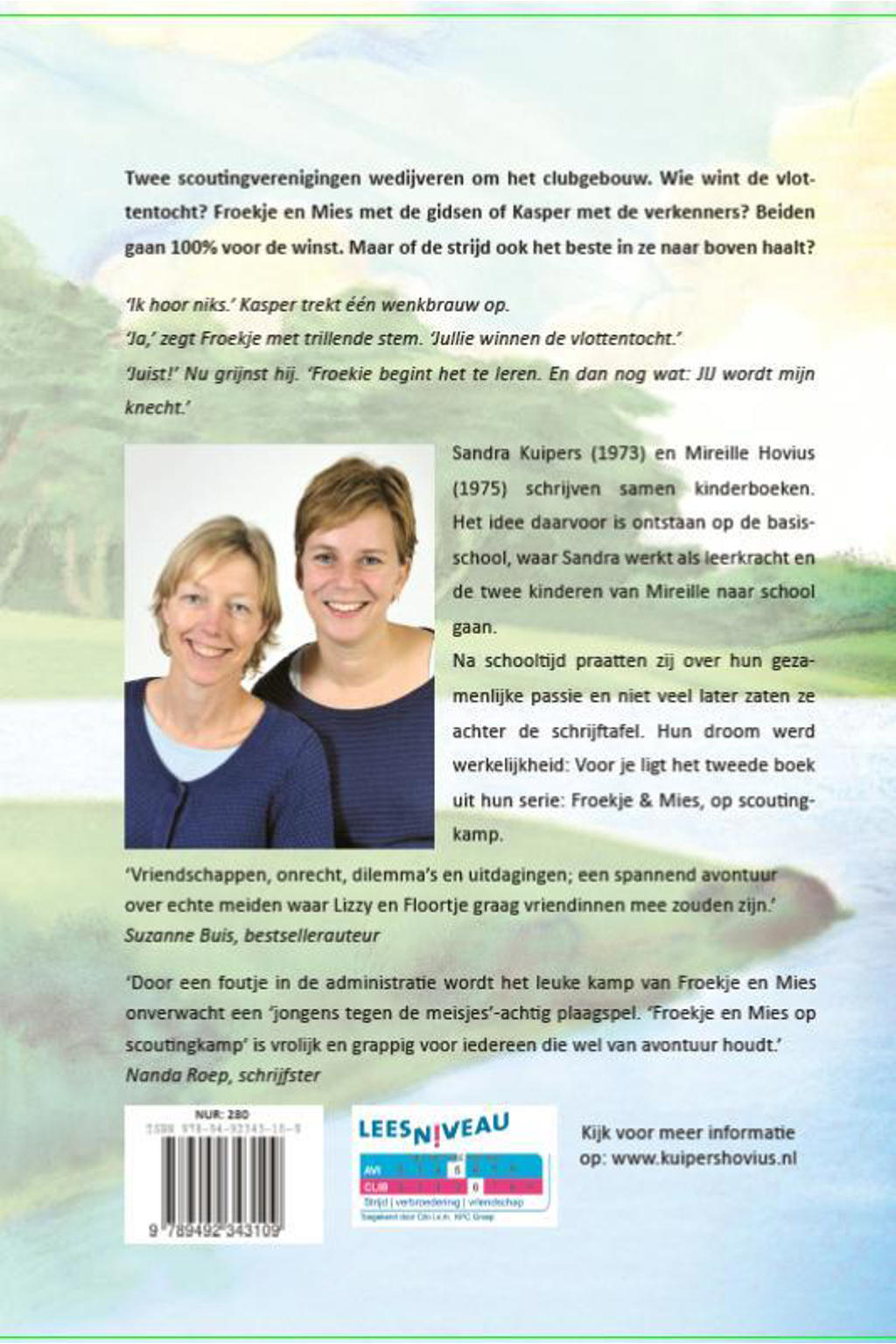 Sandra Kuipers en Mireille Hovius Froekje & Mies: Op scoutingkamp | wehkamp