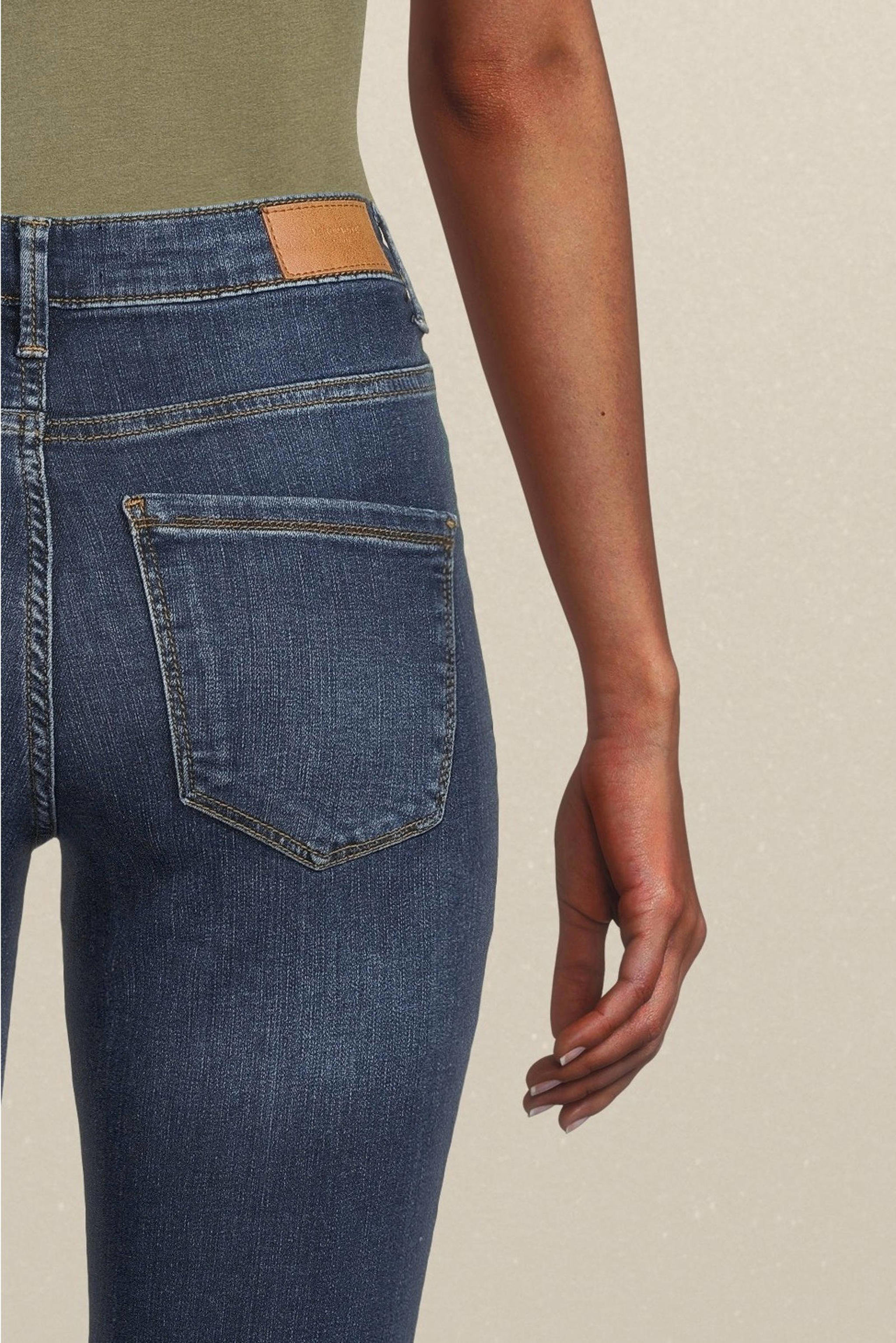VERO MODA high waist skinny jeans VMSOPHIA medium blue denim | wehkamp
