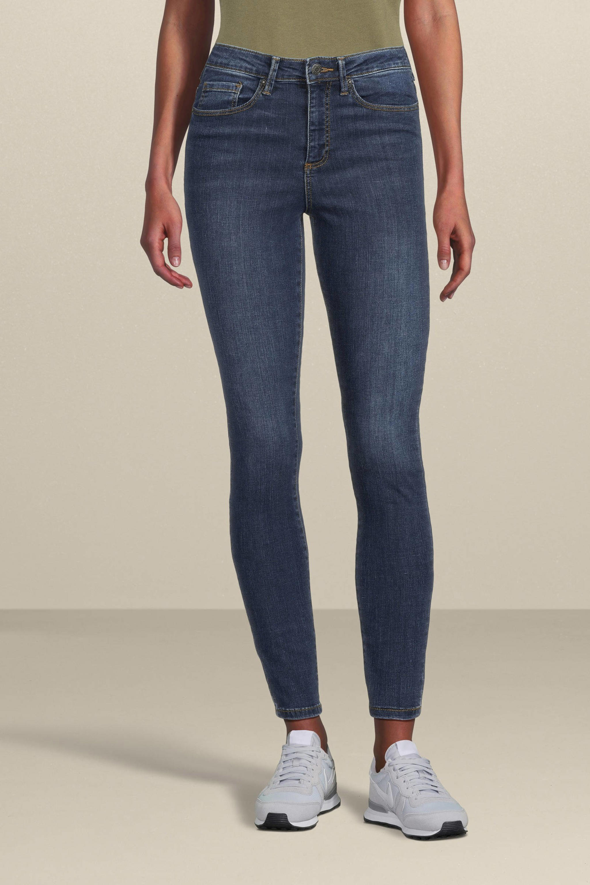 VERO MODA high waist skinny jeans VMSOPHIA medium blue denim | wehkamp