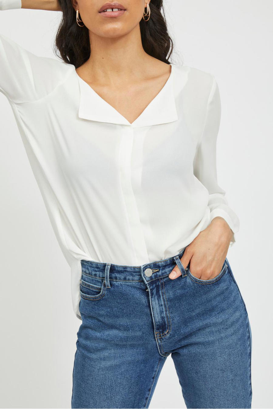 Witte blouses voor dames online kopen? | Morgen in huis | Wehkamp