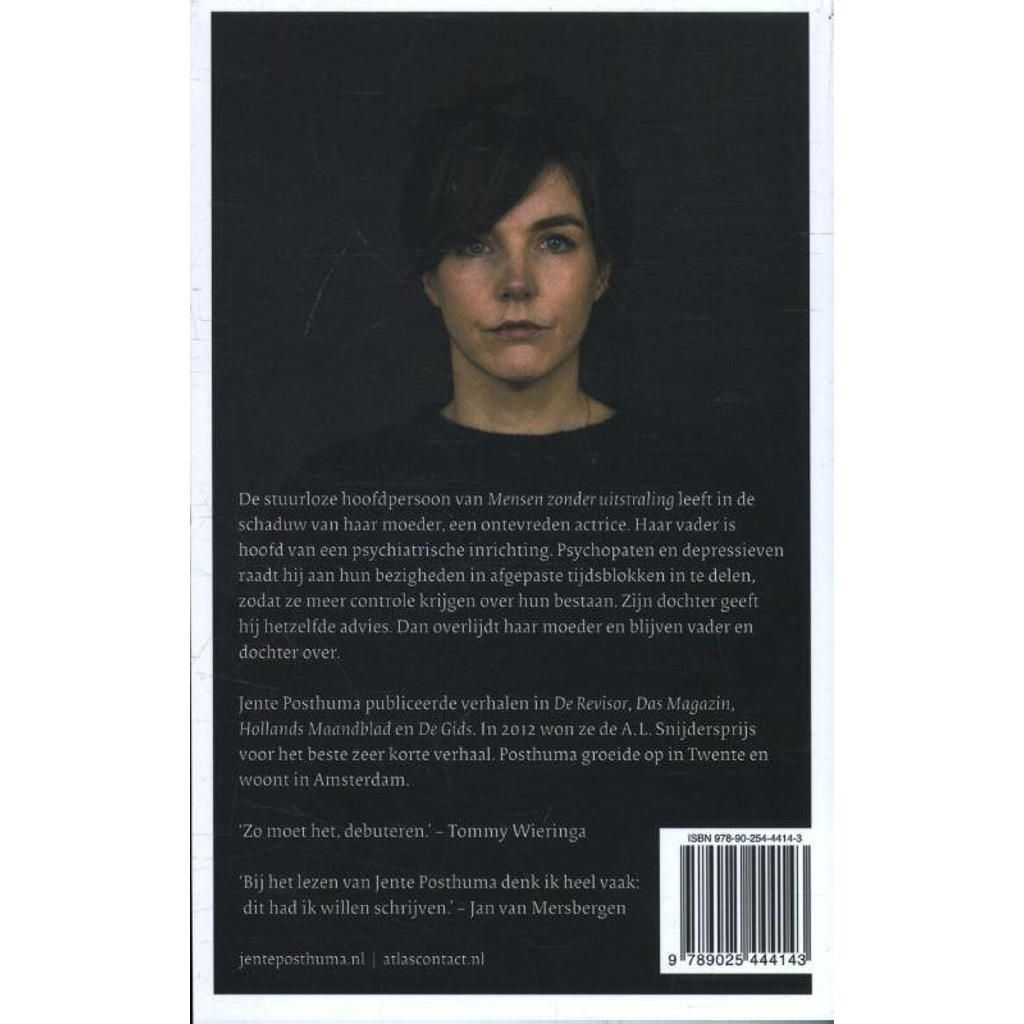 Jente Posthuma Mensen zonder uitstraling | wehkamp