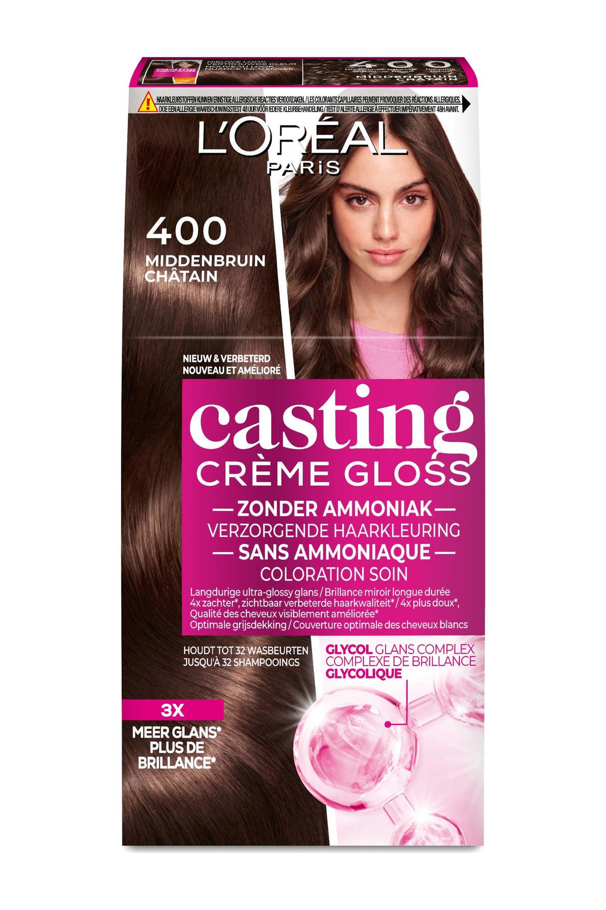 L'Oréal Paris haarkleuring - 400 Espresso | wehkamp