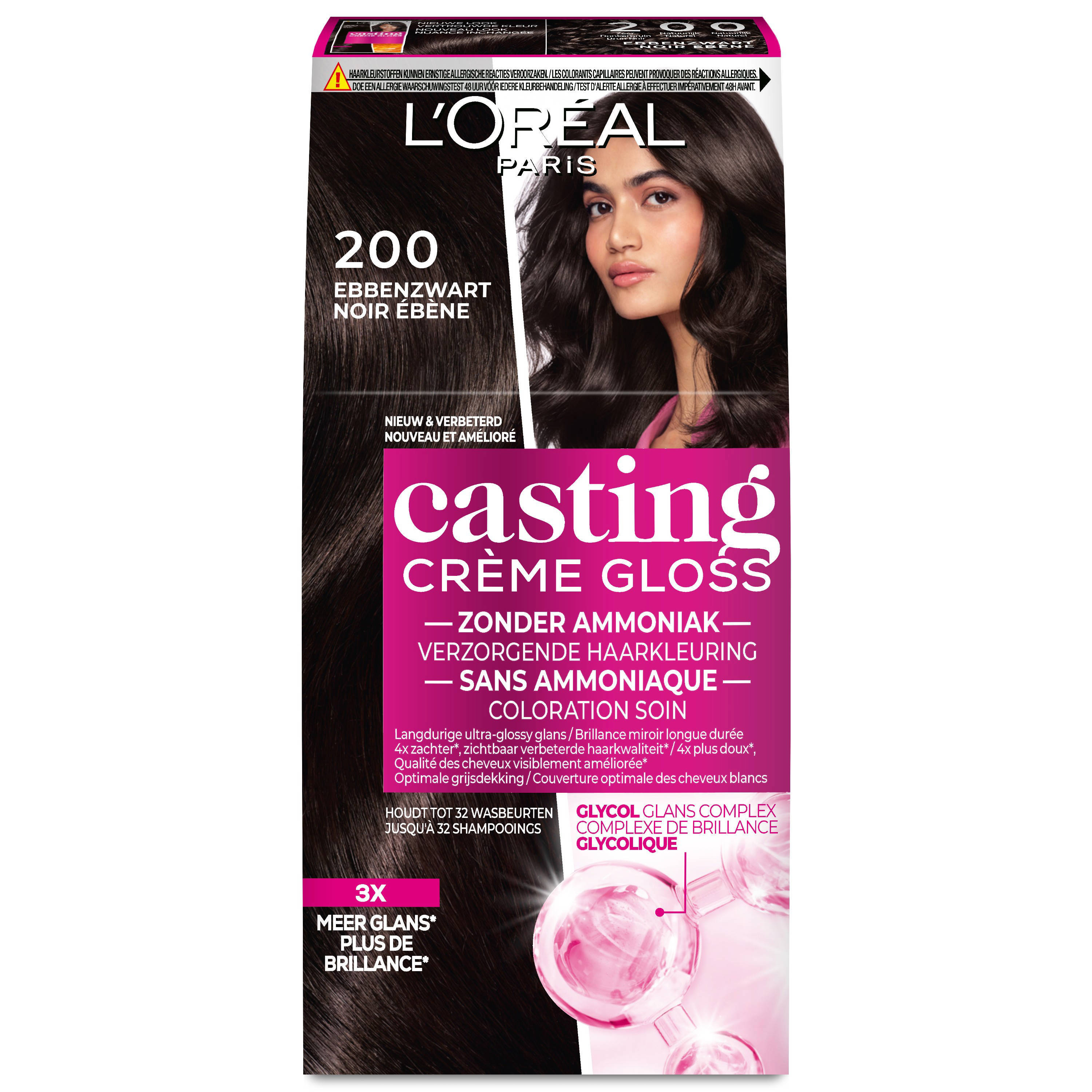 L'Oréal Paris haarkleuring - 200 Midnight Chocolate | wehkamp