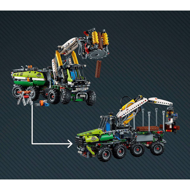 LEGO Technic bosbouwmachine 42080 | wehkamp