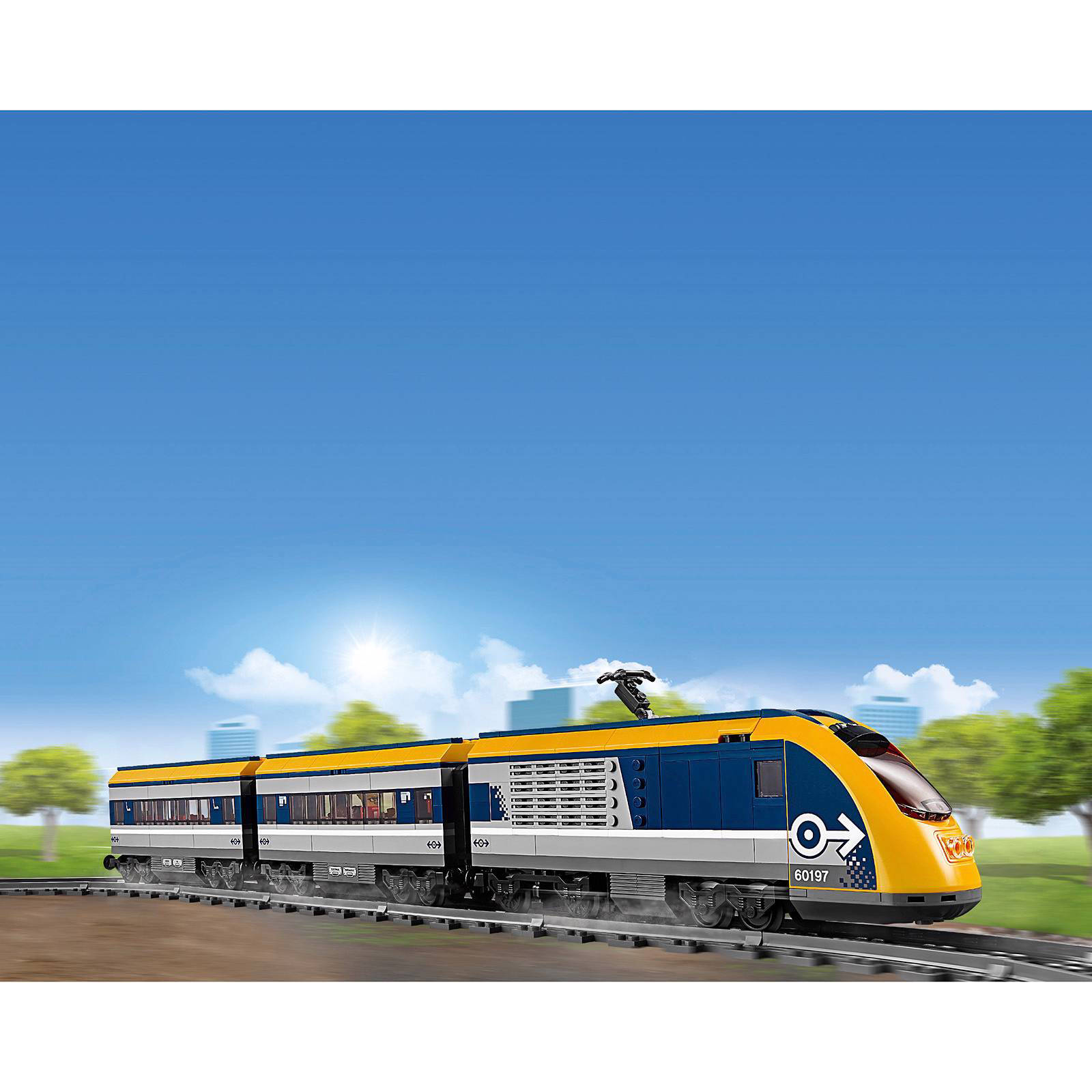 LEGO City passagierstrein 60197 | wehkamp