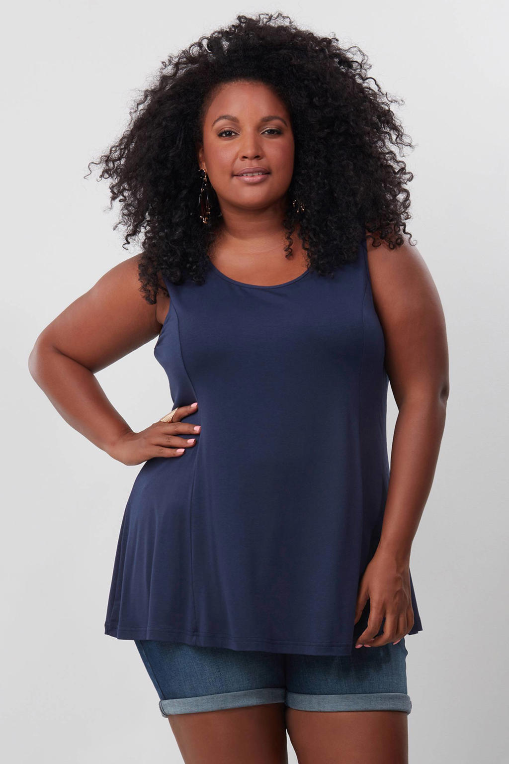 MS Mode top marine | wehkamp