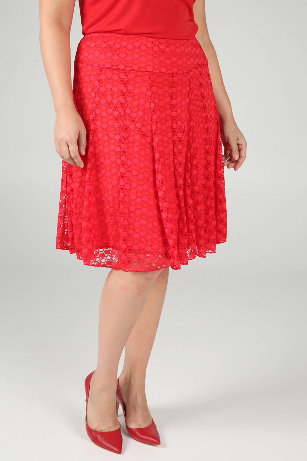 Paprika kanten rok rood kopen? | Morgen in huis | wehkamp