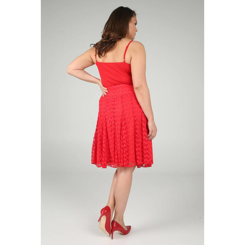 Paprika kanten rok rood kopen? | Morgen in huis | wehkamp