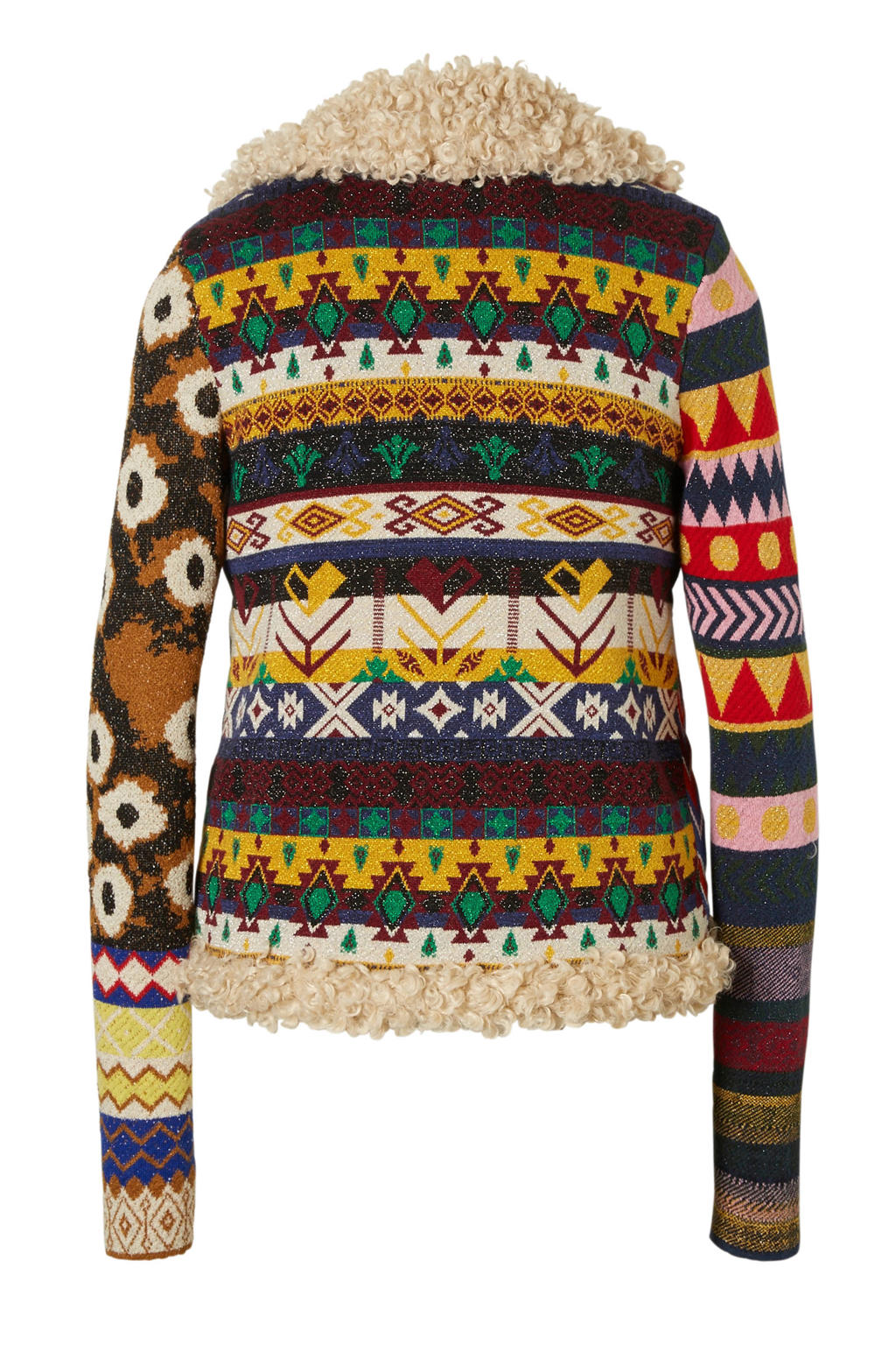 Desigual vest met imitatiebont | wehkamp