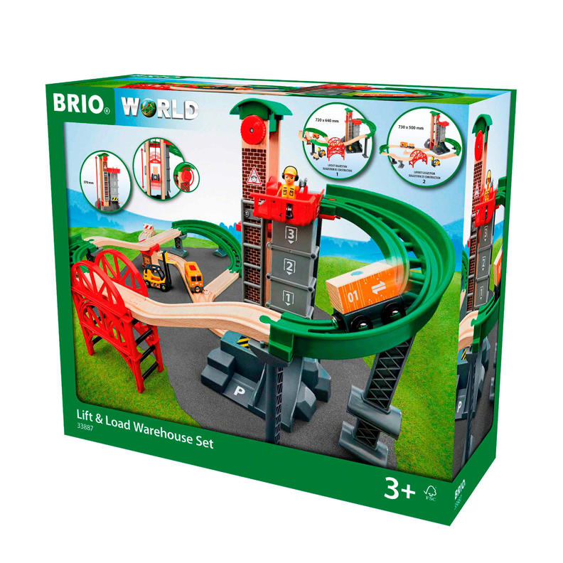 Brio houten Lift & Load treinset | wehkamp
