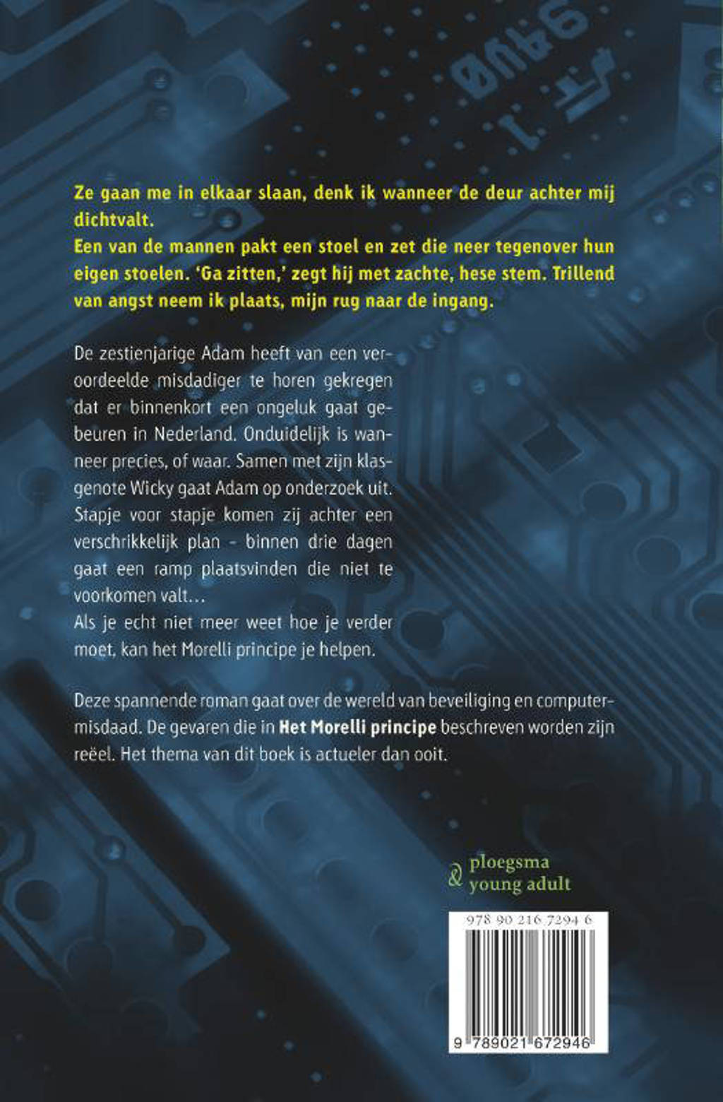 Laura Burgers en Simon Burgers Het morelli principe | wehkamp