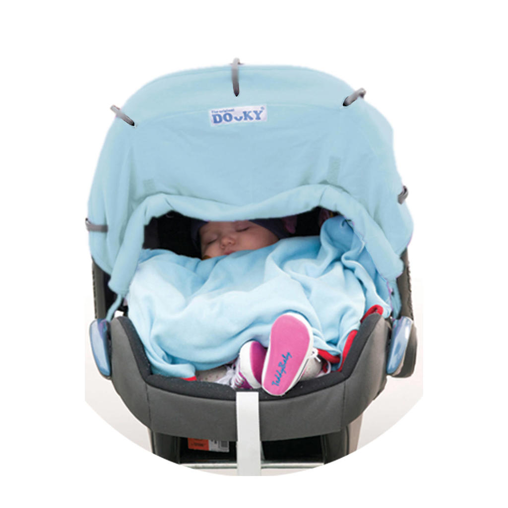 Dooky Uni Cover beschermdoek baby blauw | wehkamp