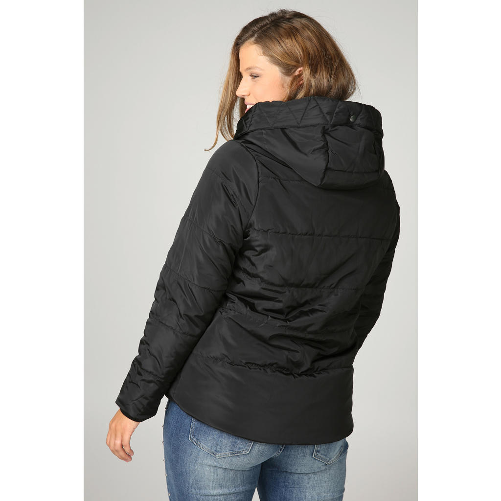 Paprika donsjack zwart | wehkamp