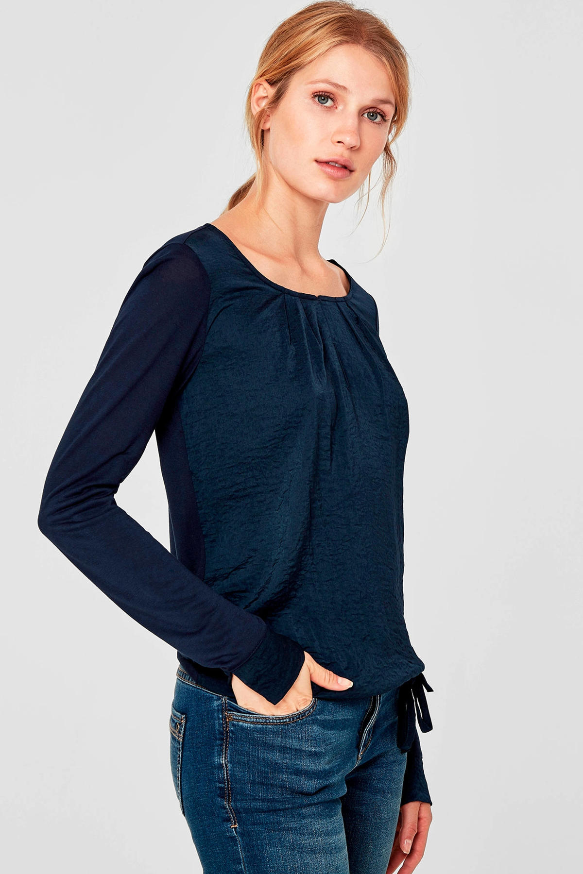 s.Oliver top marine | wehkamp