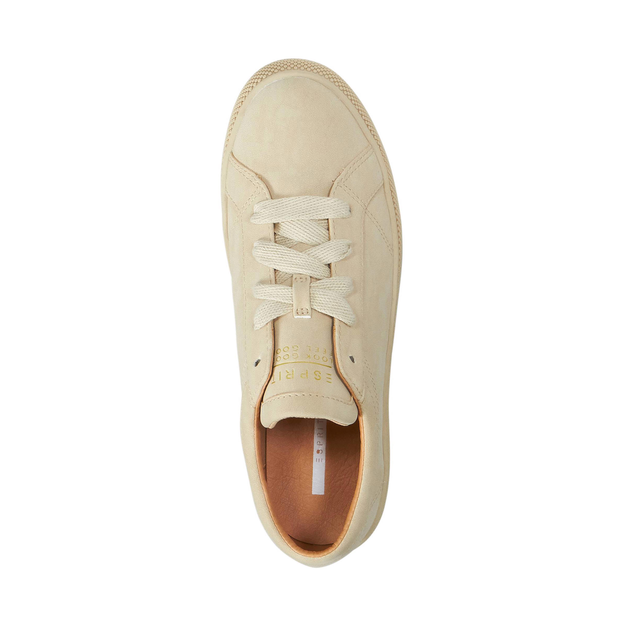 ESPRIT sneakers Barbie Lu beige | wehkamp