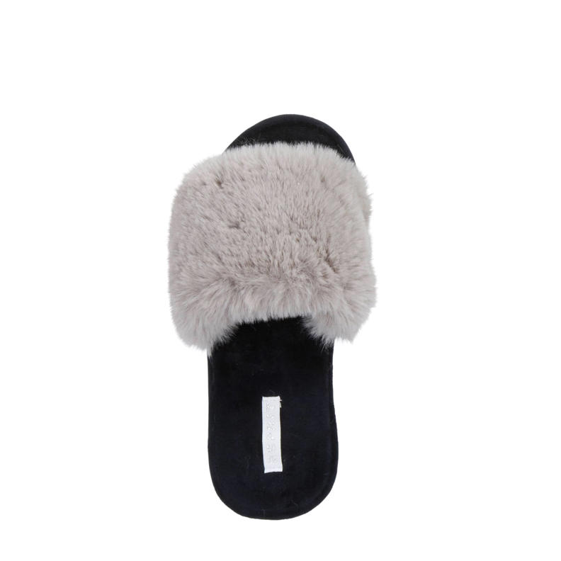 ESPRIT slippers Aaya Slide grijs | wehkamp