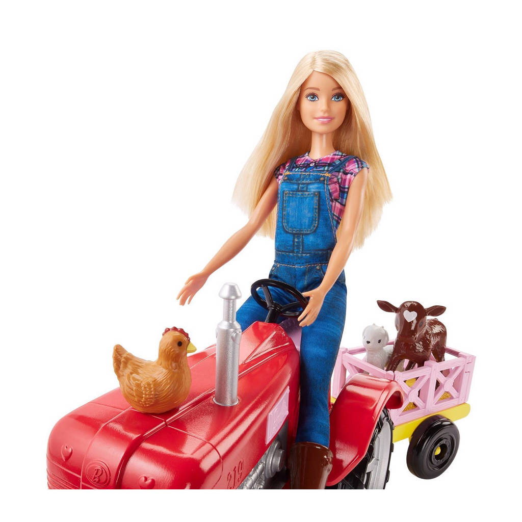 Barbie boerin & tractor | wehkamp