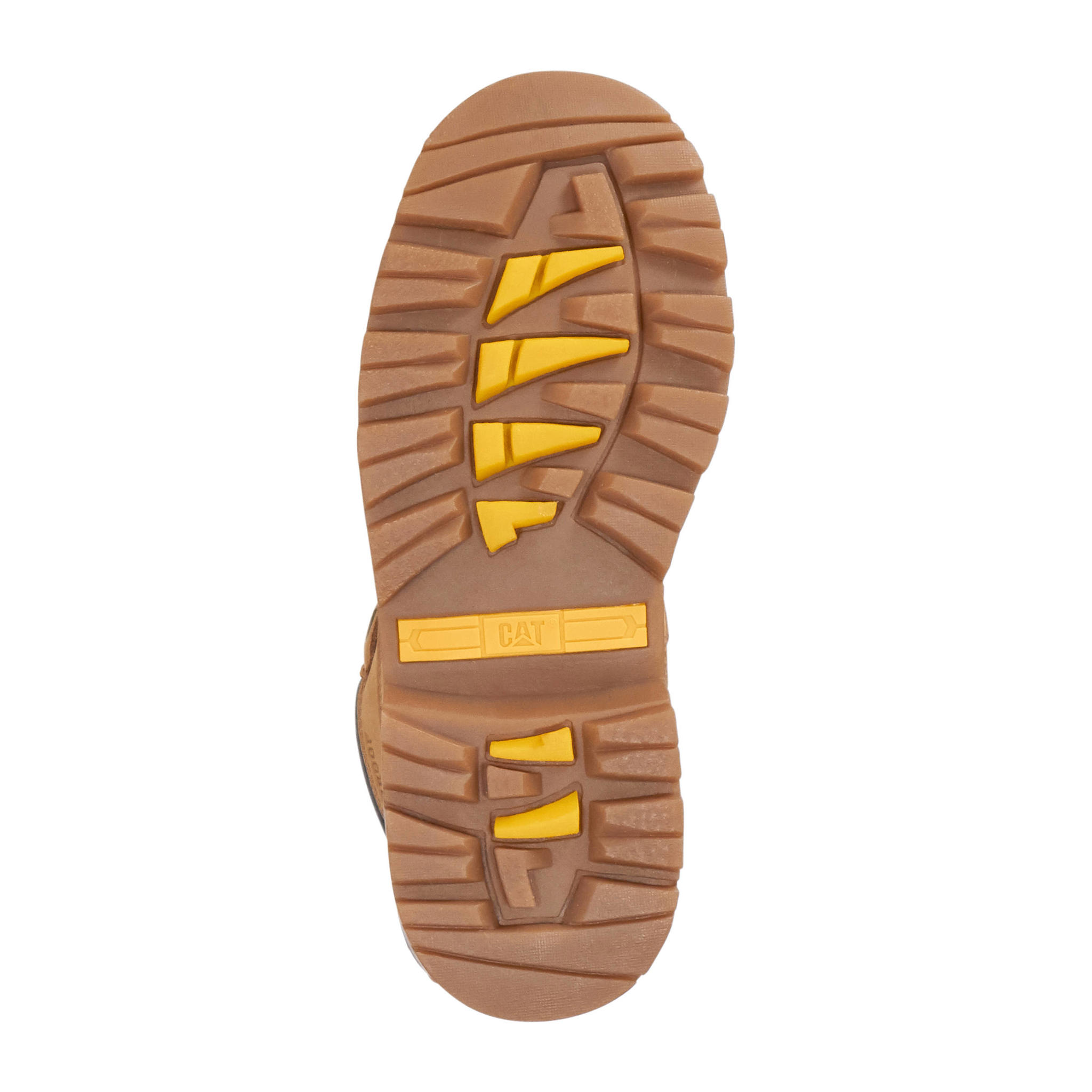 Caterpillar leren veterboots beige | wehkamp