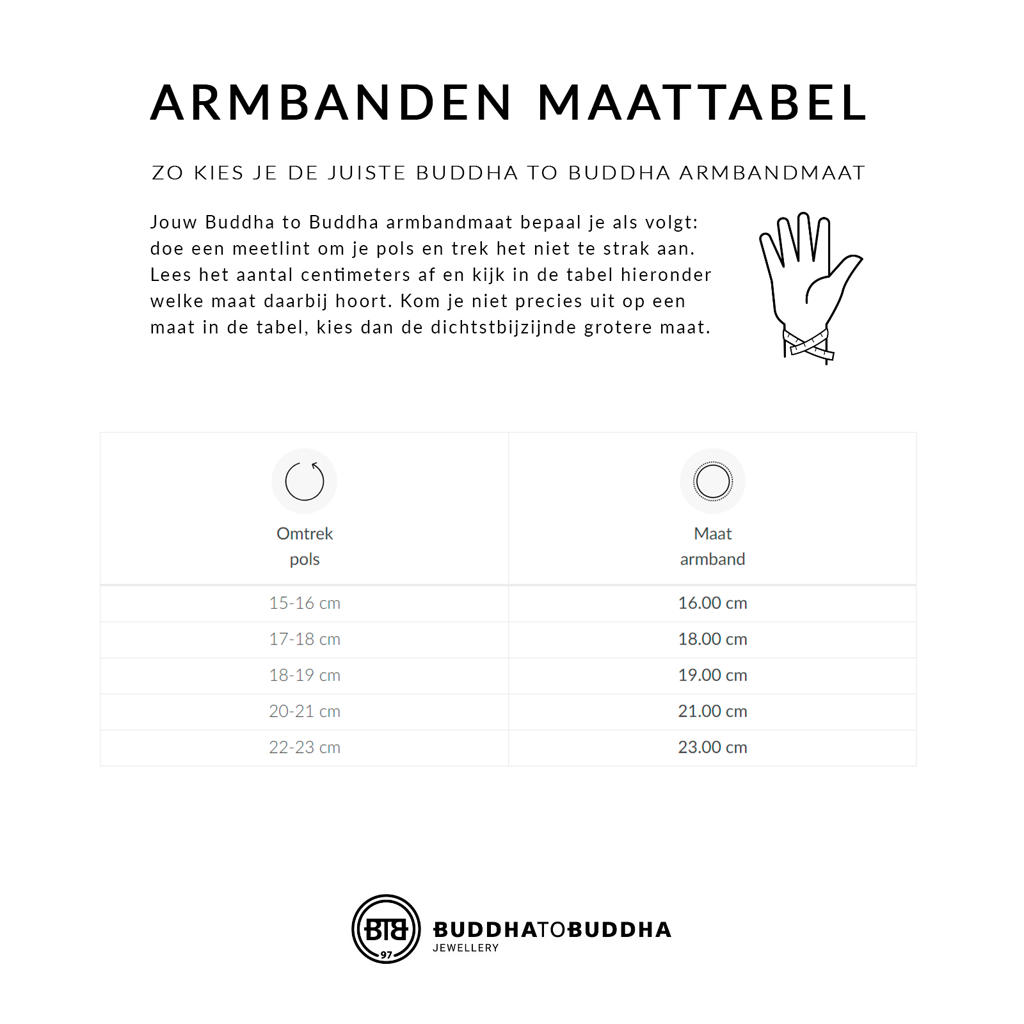 Buddha To Buddha Ben XS armband | wehkamp