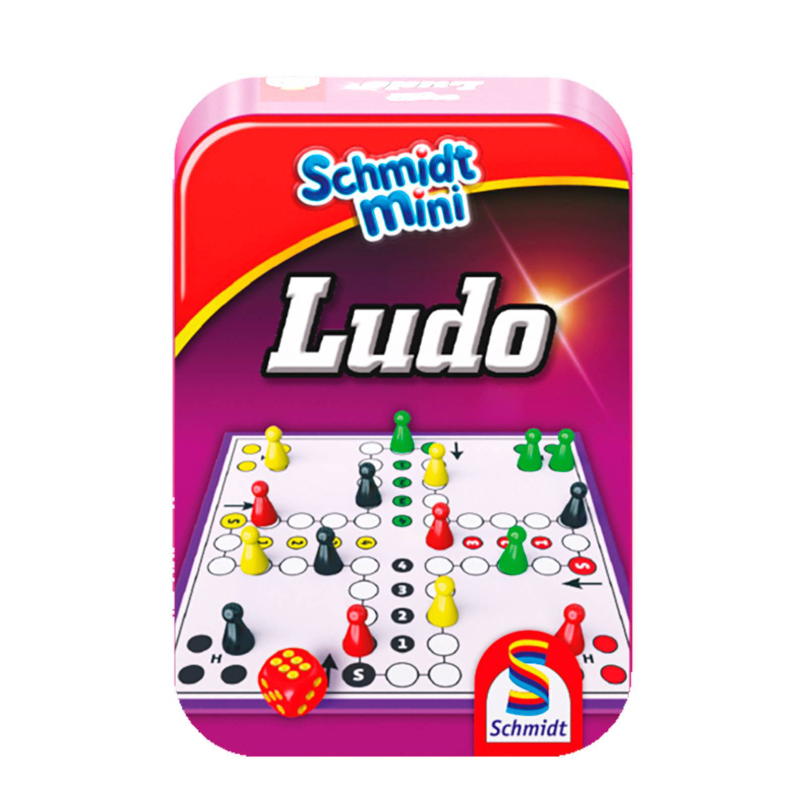 999 Games Schmidt Ludo Spel In Blik - Dekbedovertrekshoponline.nl