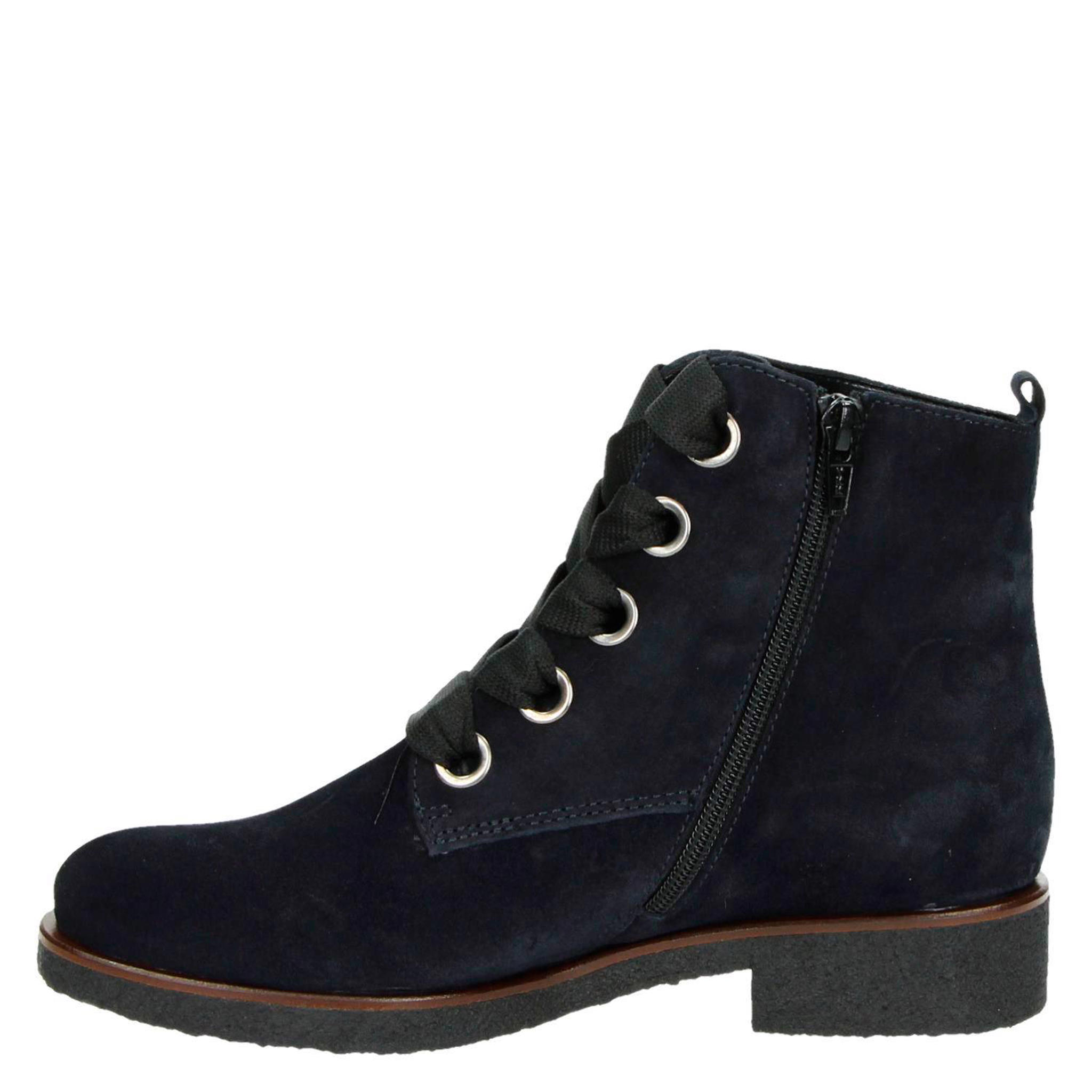 Gabor suède veterboots marine | wehkamp