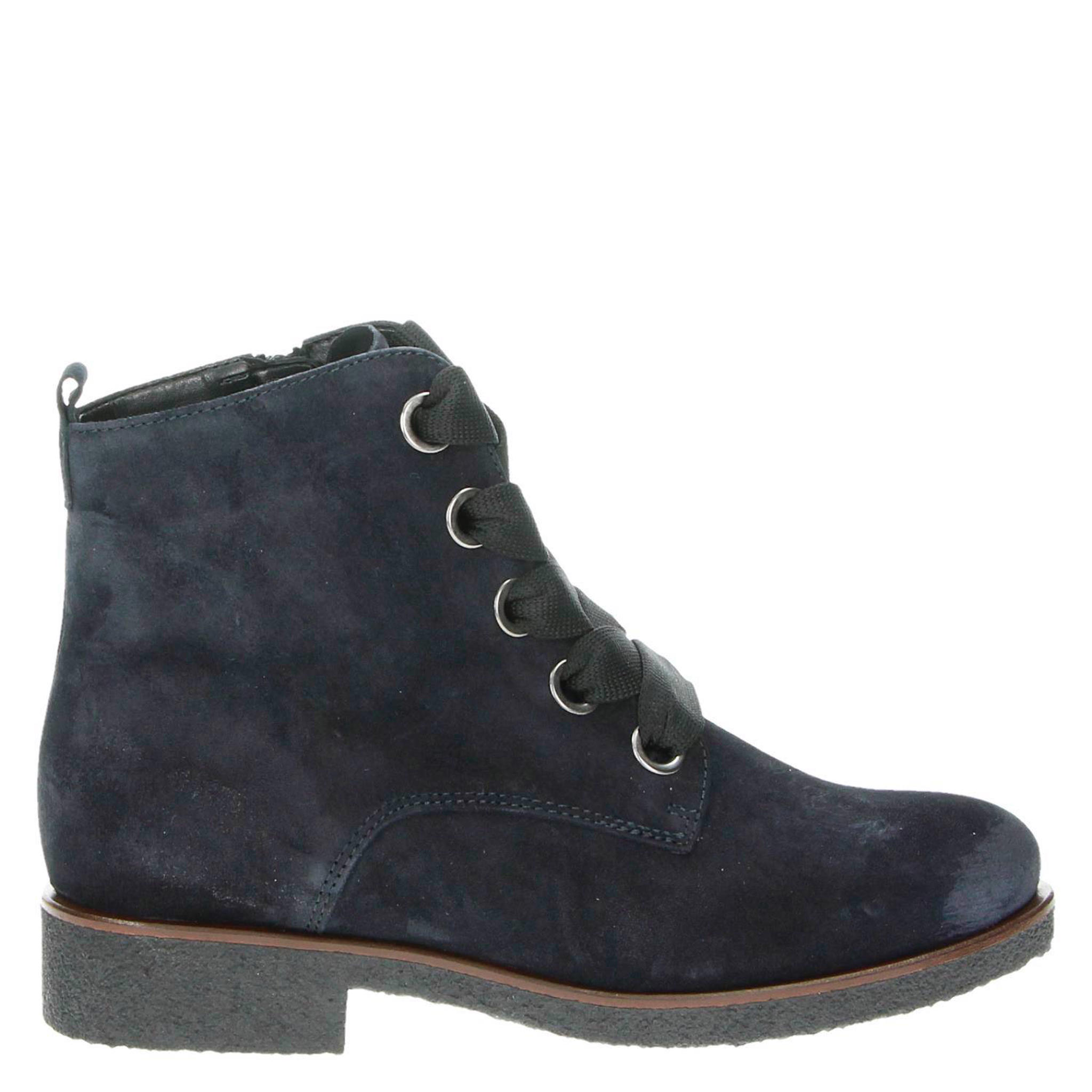 Gabor suède veterboots marine | wehkamp