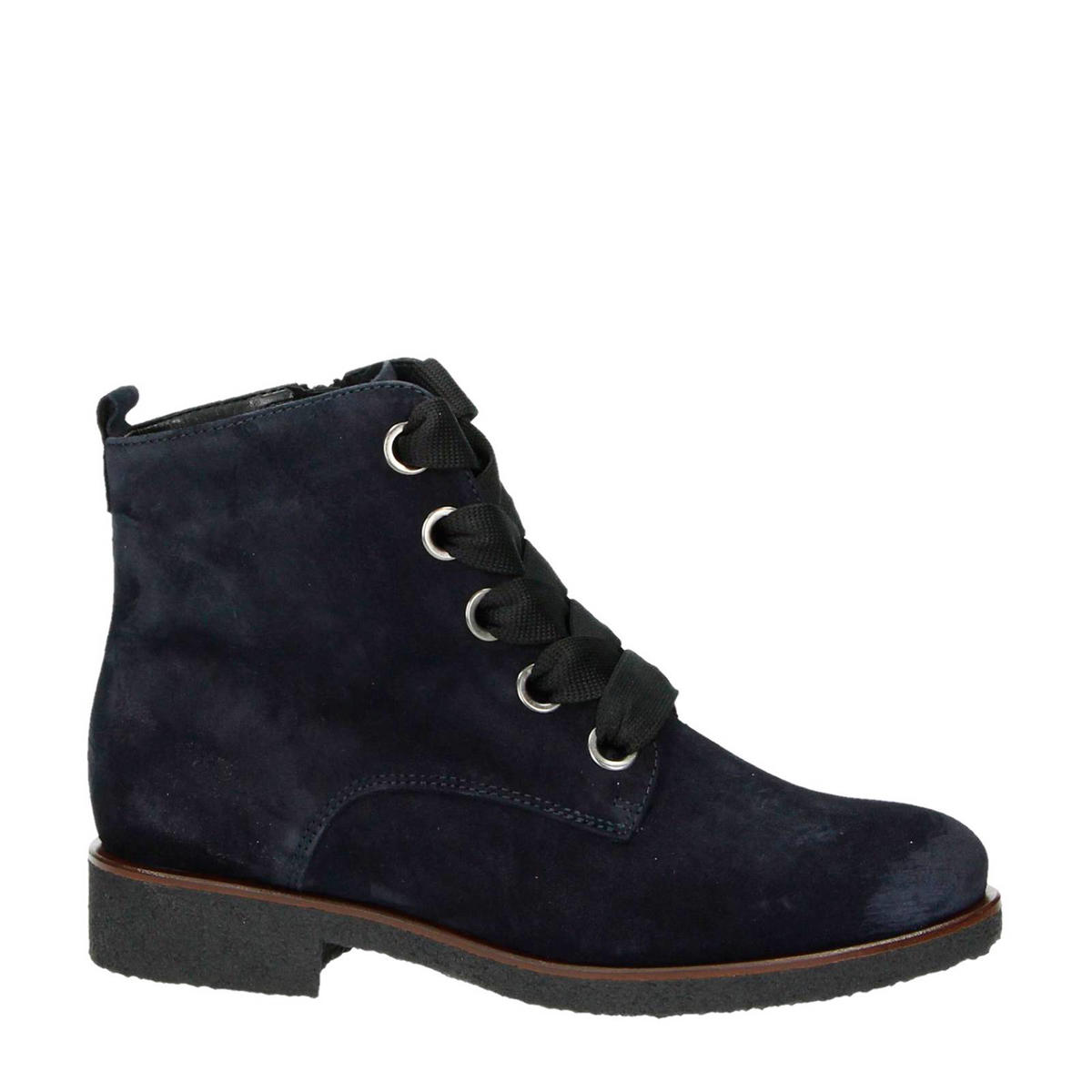Gabor suède veterboots marine | wehkamp