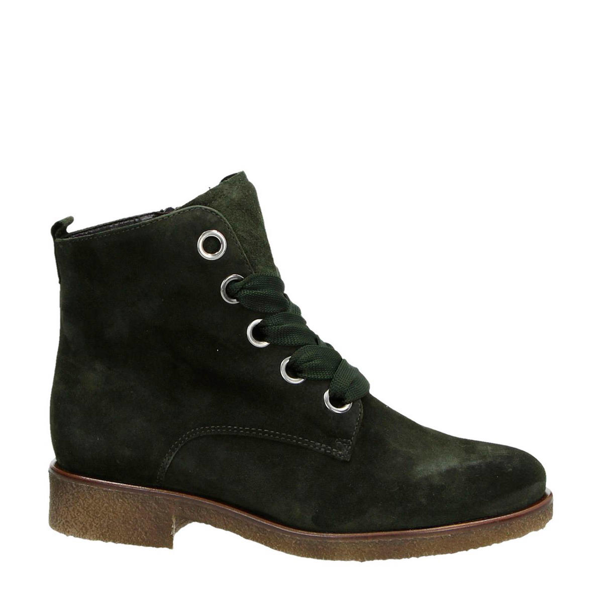 Gabor suède veterboots kaki kopen? | Morgen in huis | wehkamp
