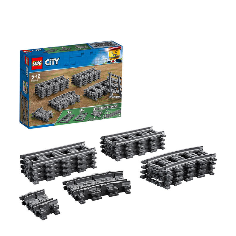 LEGO City Trein rails 60205 kopen? | Morgen in huis | wehkamp