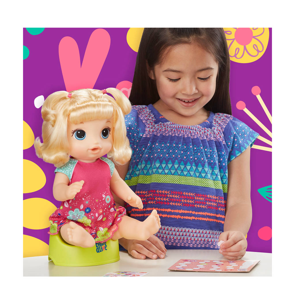 Baby Alive plas en dans blonde | wehkamp