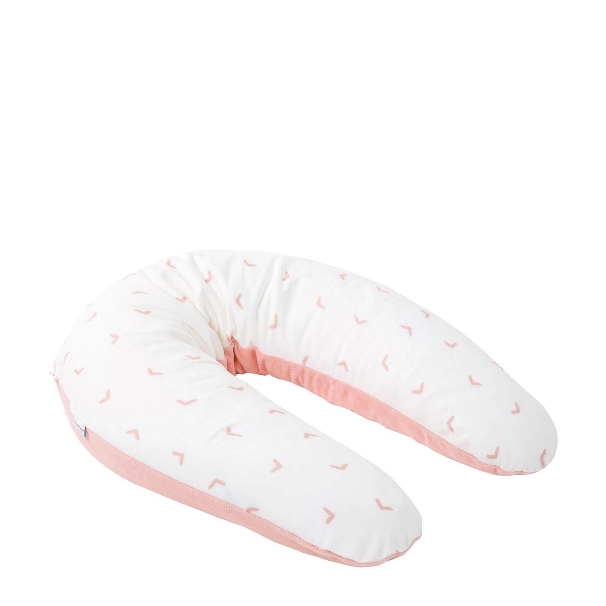 Doomoo Basics Comfy Big Pure voedingskussen roze | wehkamp