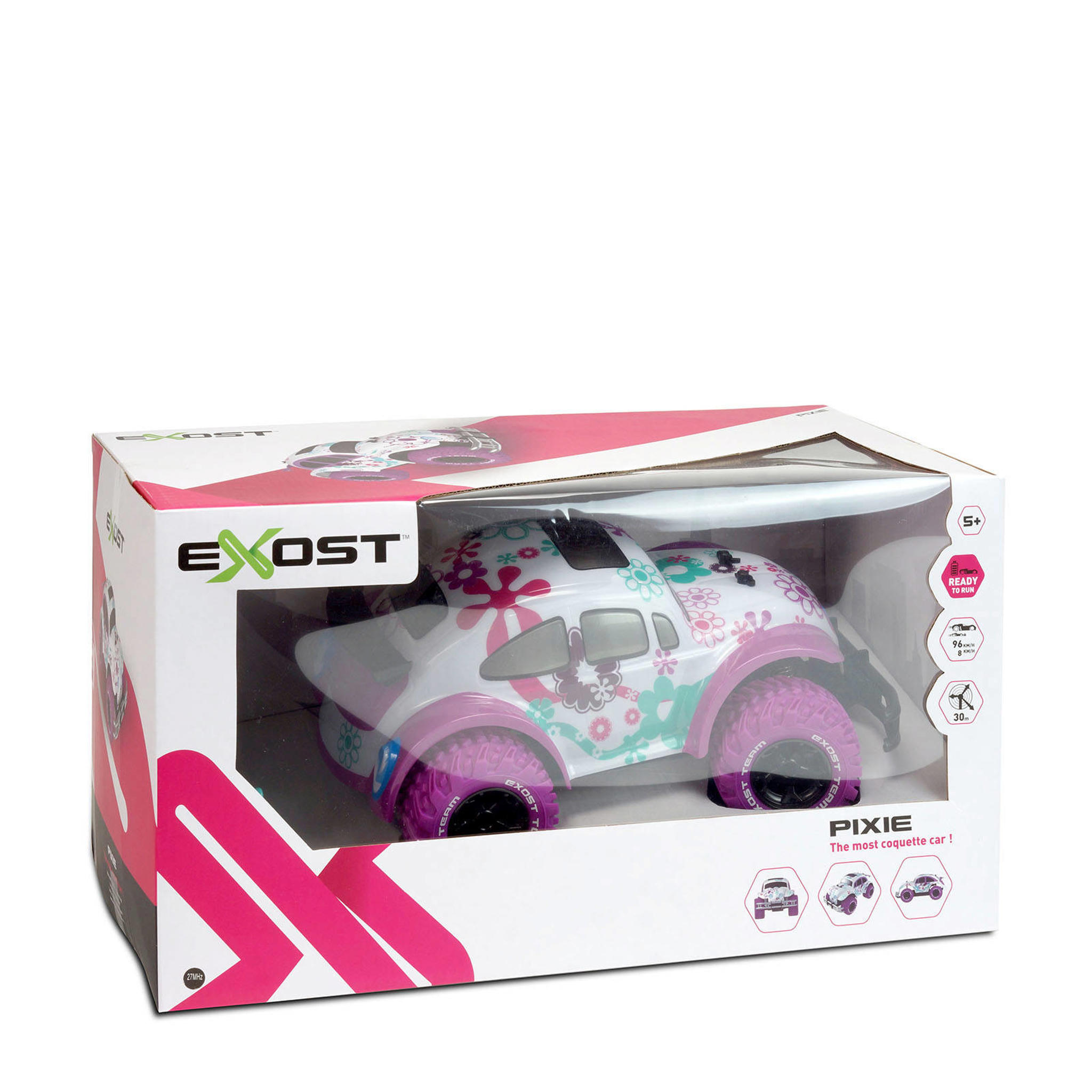 Silverlit Exost Car Pixie bestuurbare auto 1:12 | wehkamp