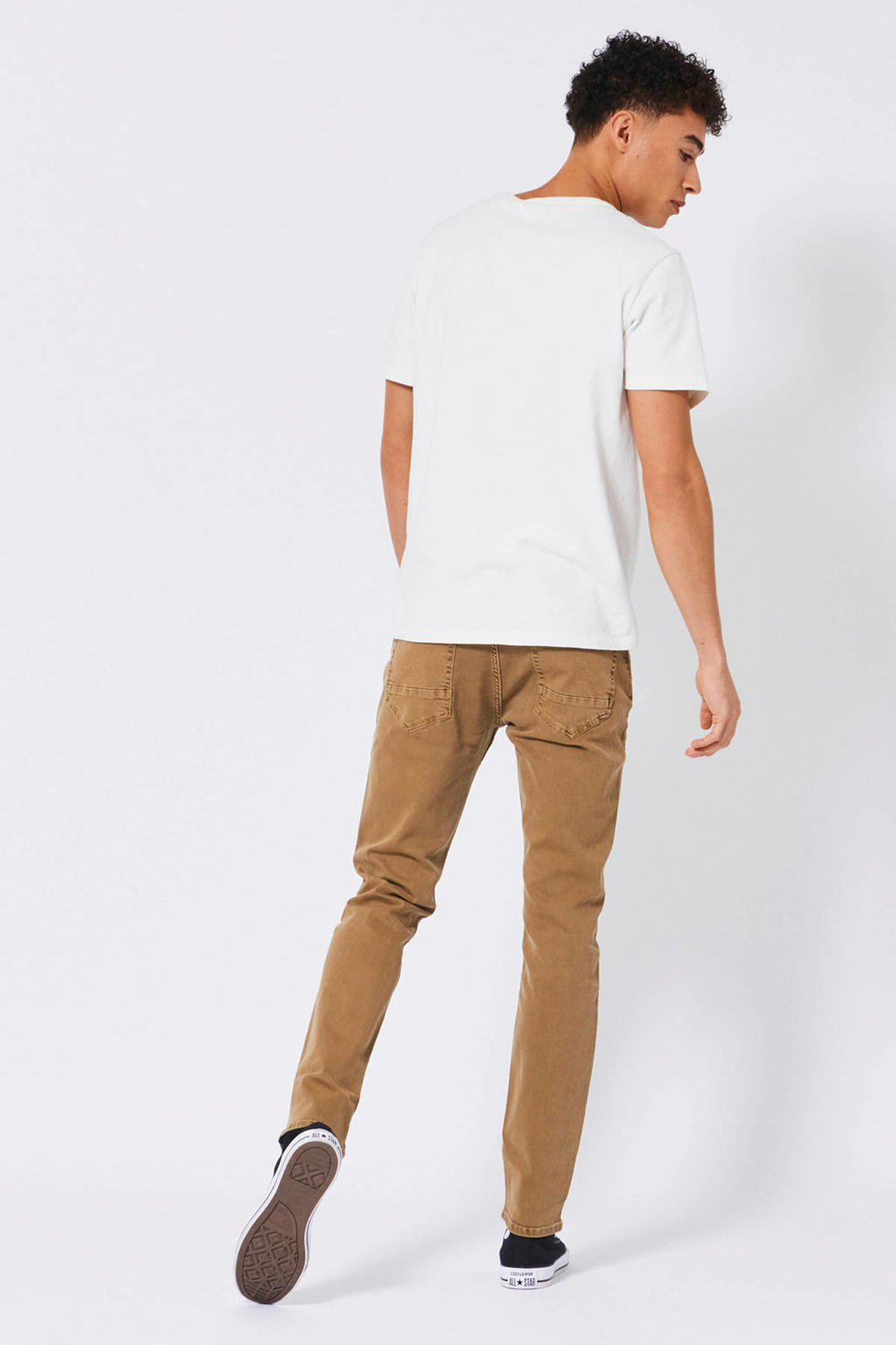 America Today straight fit jeans Pearce camel | wehkamp