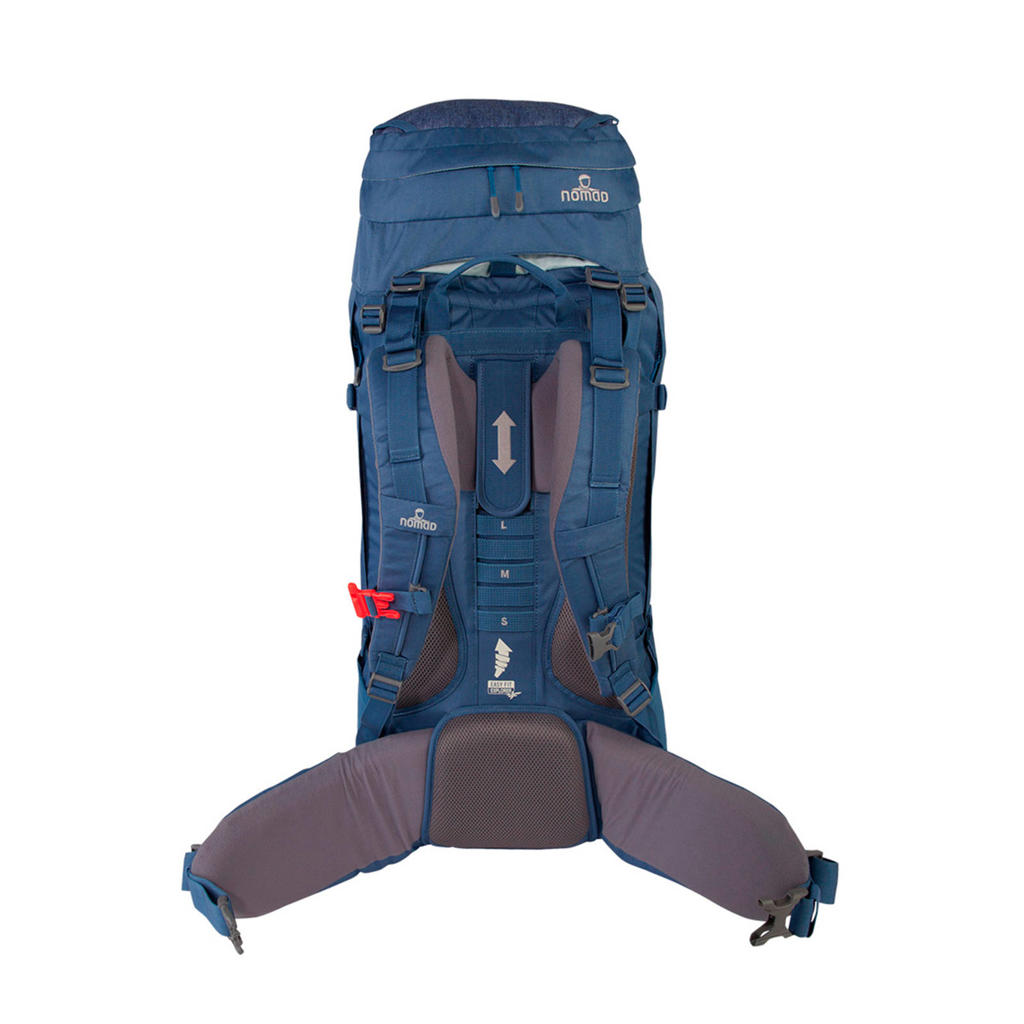 Nomad dames Backpack Sahara 55 L blauw | wehkamp