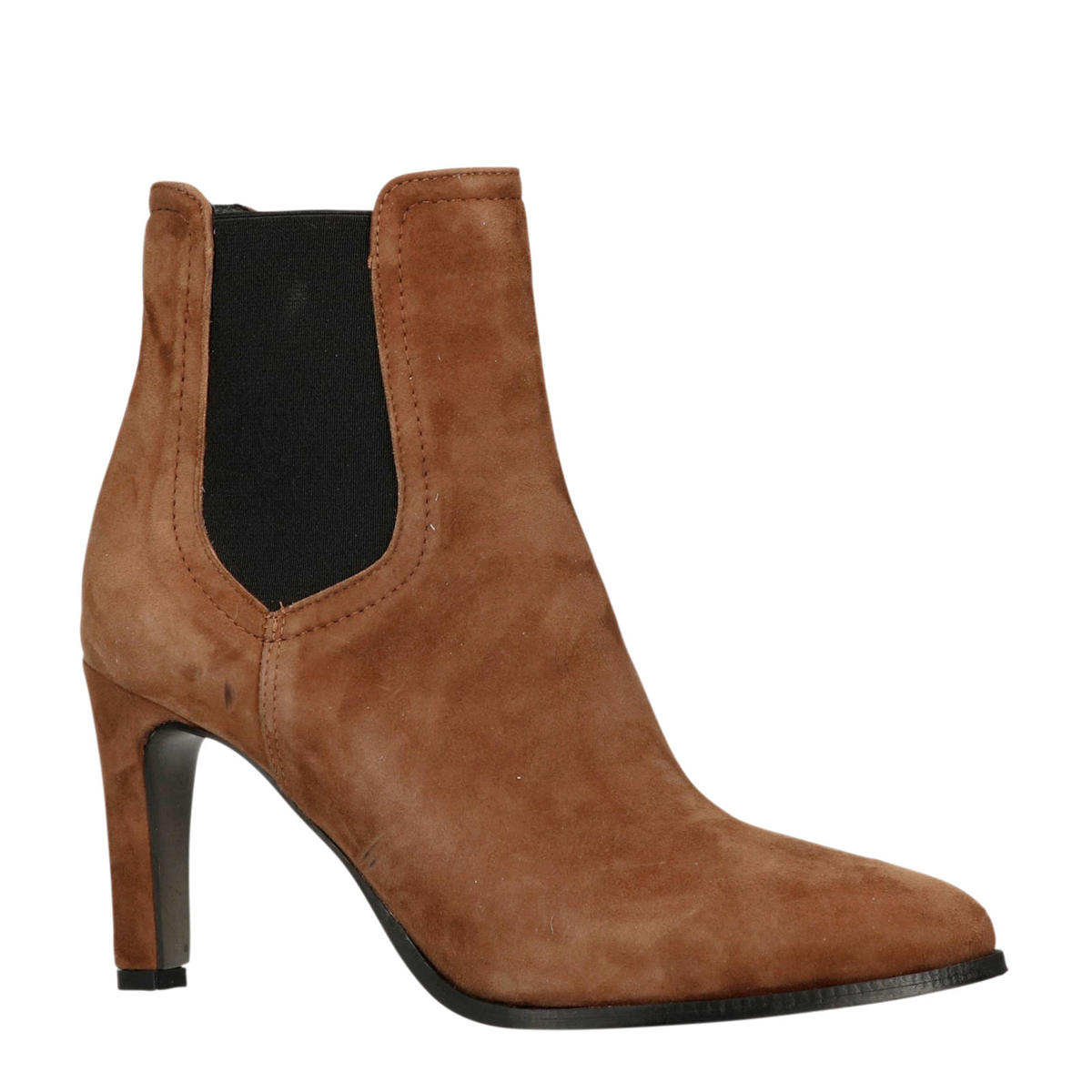 Sacha suède chelsea boots bruin | wehkamp