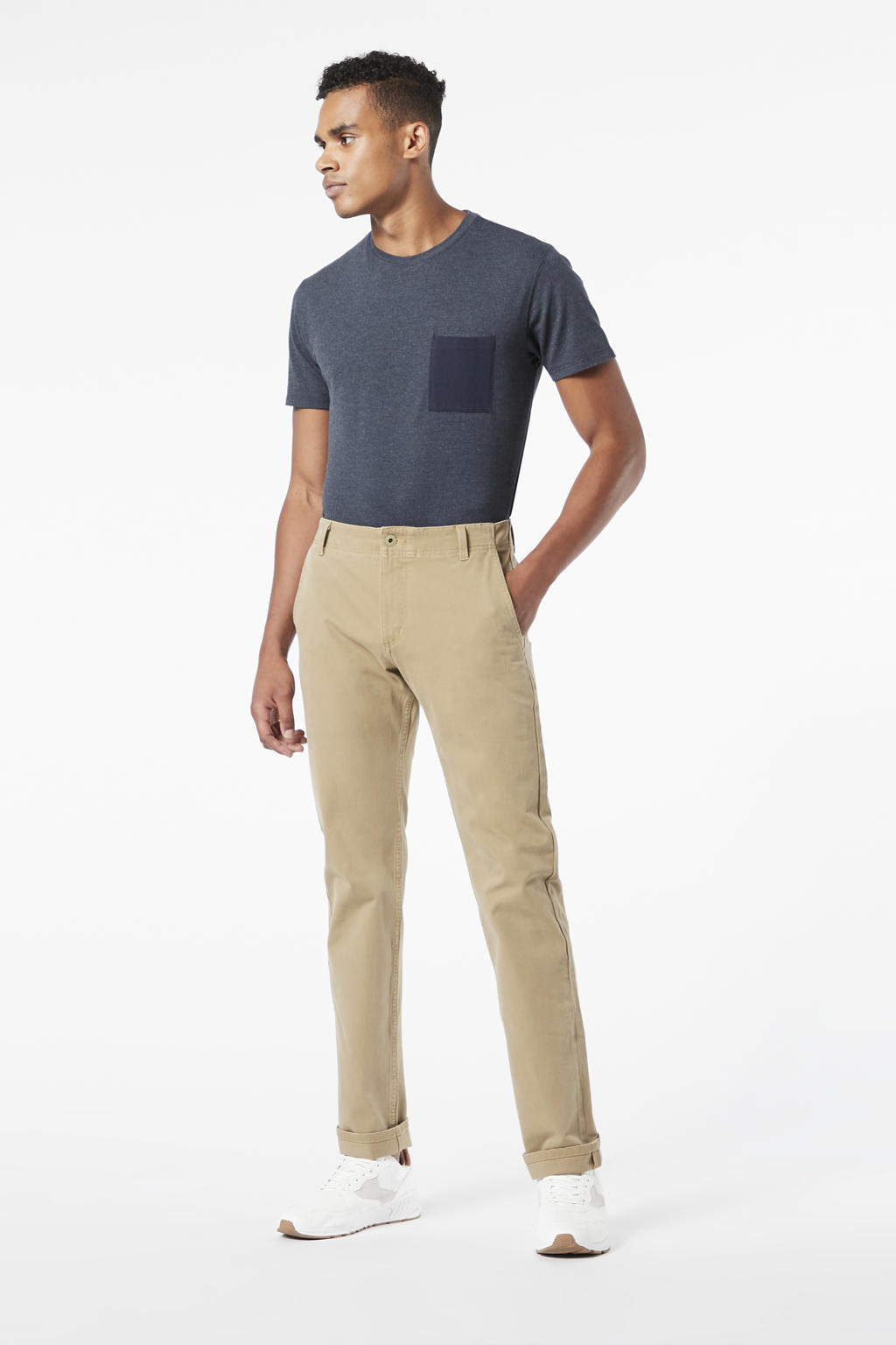 Dockers slim fit chino Alpha Khaki british khaki | wehkamp