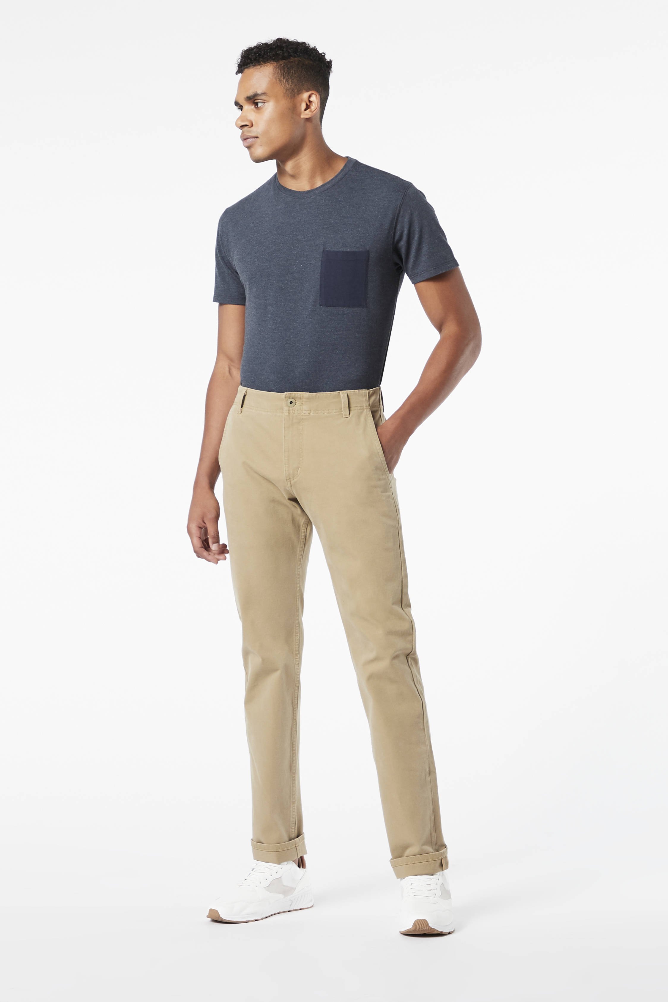 Dockers slim fit chino Alpha Khaki british khaki | wehkamp