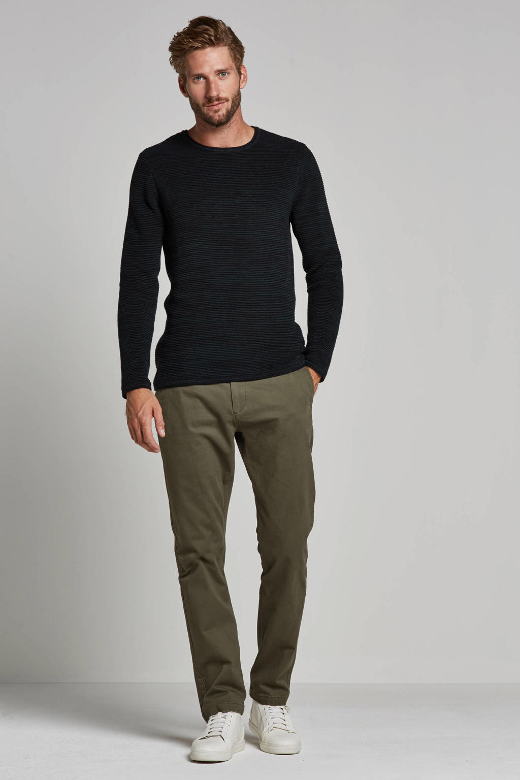 Dockers tapered fit chino dockers olive | wehkamp