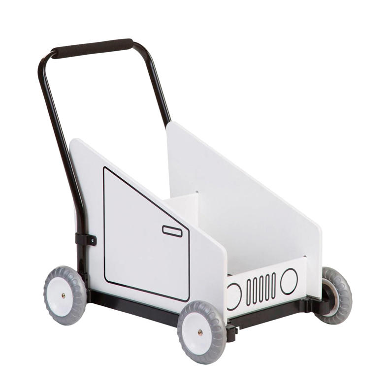 Childwood houten loopwagen met muziekbox wit | wehkamp