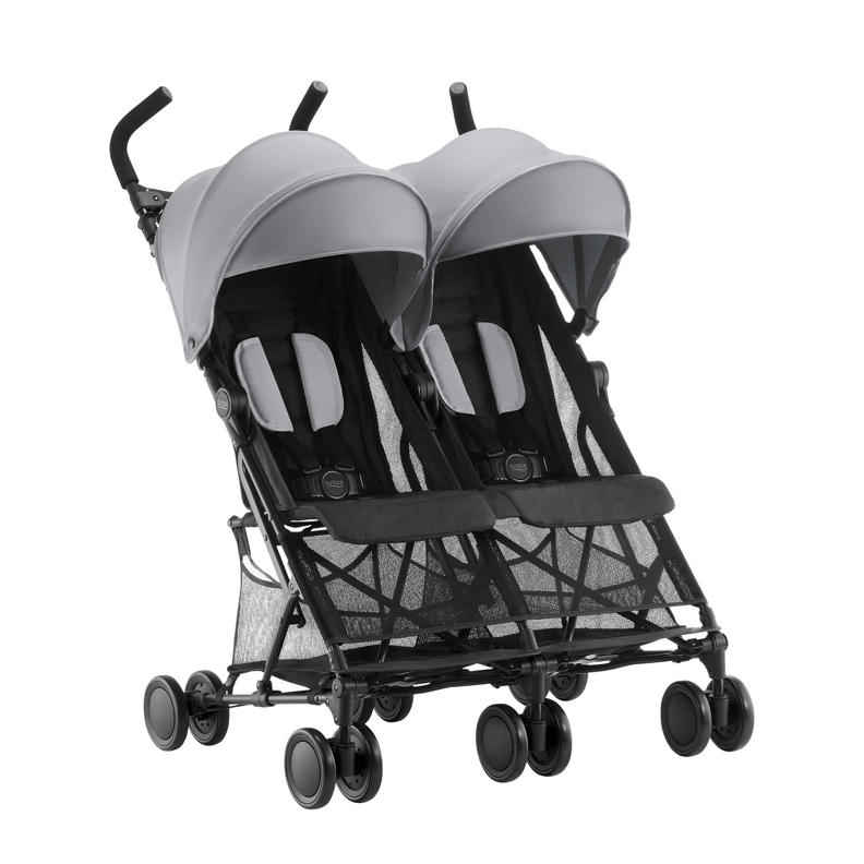 Britax Römer Holiday Double buggy steel grey | wehkamp