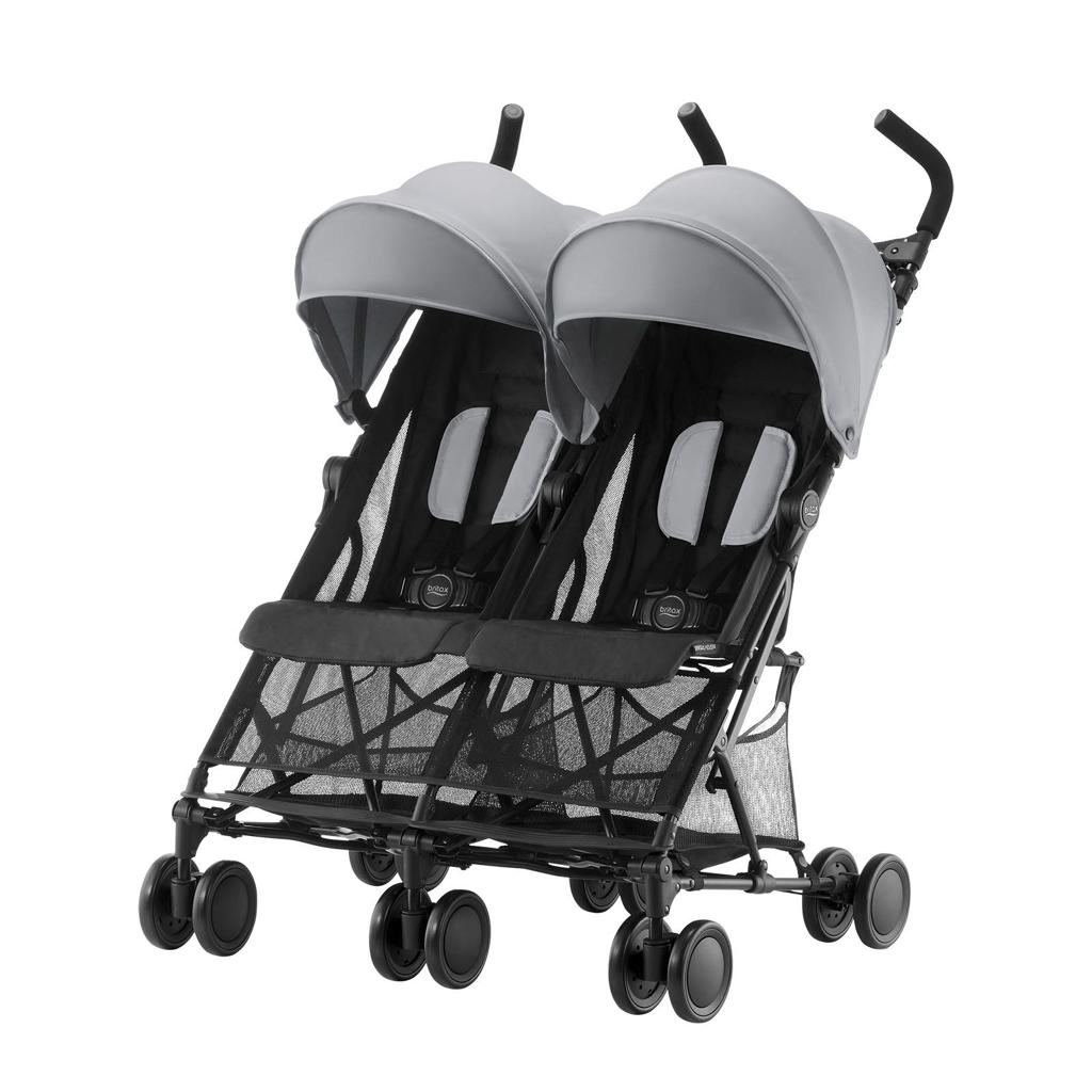 Britax Römer Holiday Double buggy steel grey | wehkamp