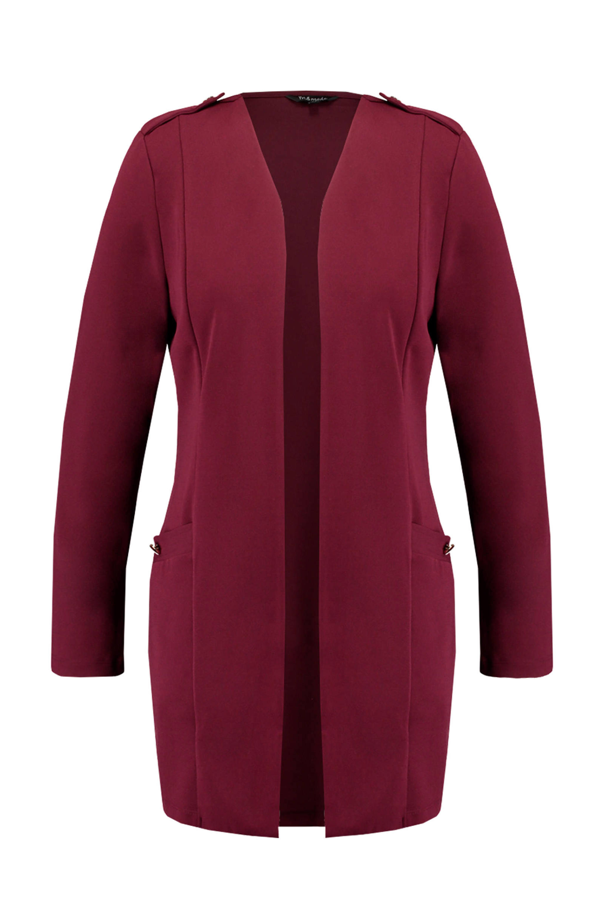 MS Mode vest bordeauxrood kopen? | Morgen in huis | wehkamp