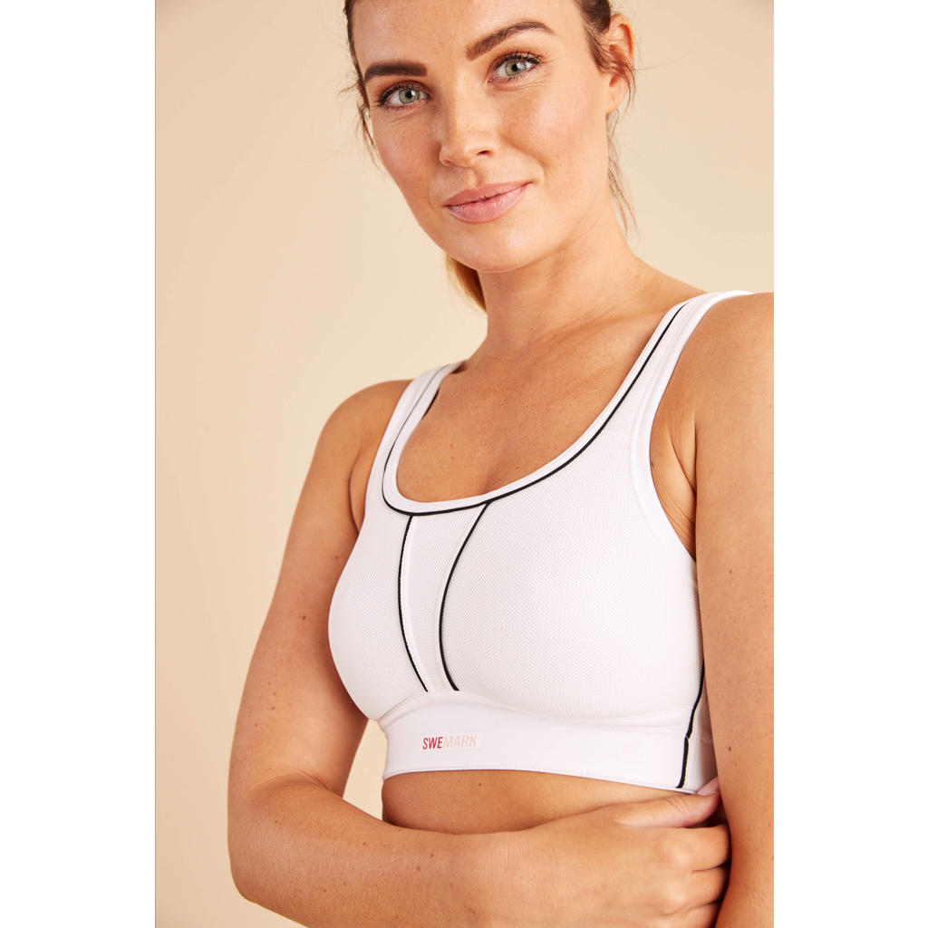 Swegmark level 4 sportbh Movement wit | wehkamp