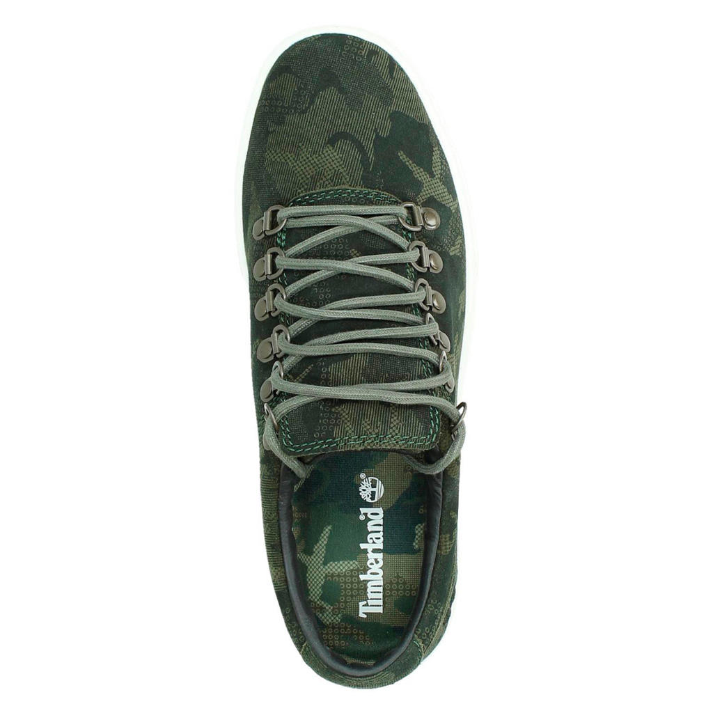 Timberland suède sneakers groen | wehkamp