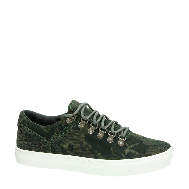 Timberland suède sneakers groen | wehkamp