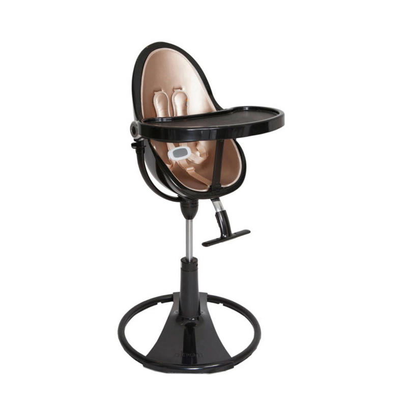 Bloom Fresco compleet kinderstoel zwart/rose gold | wehkamp