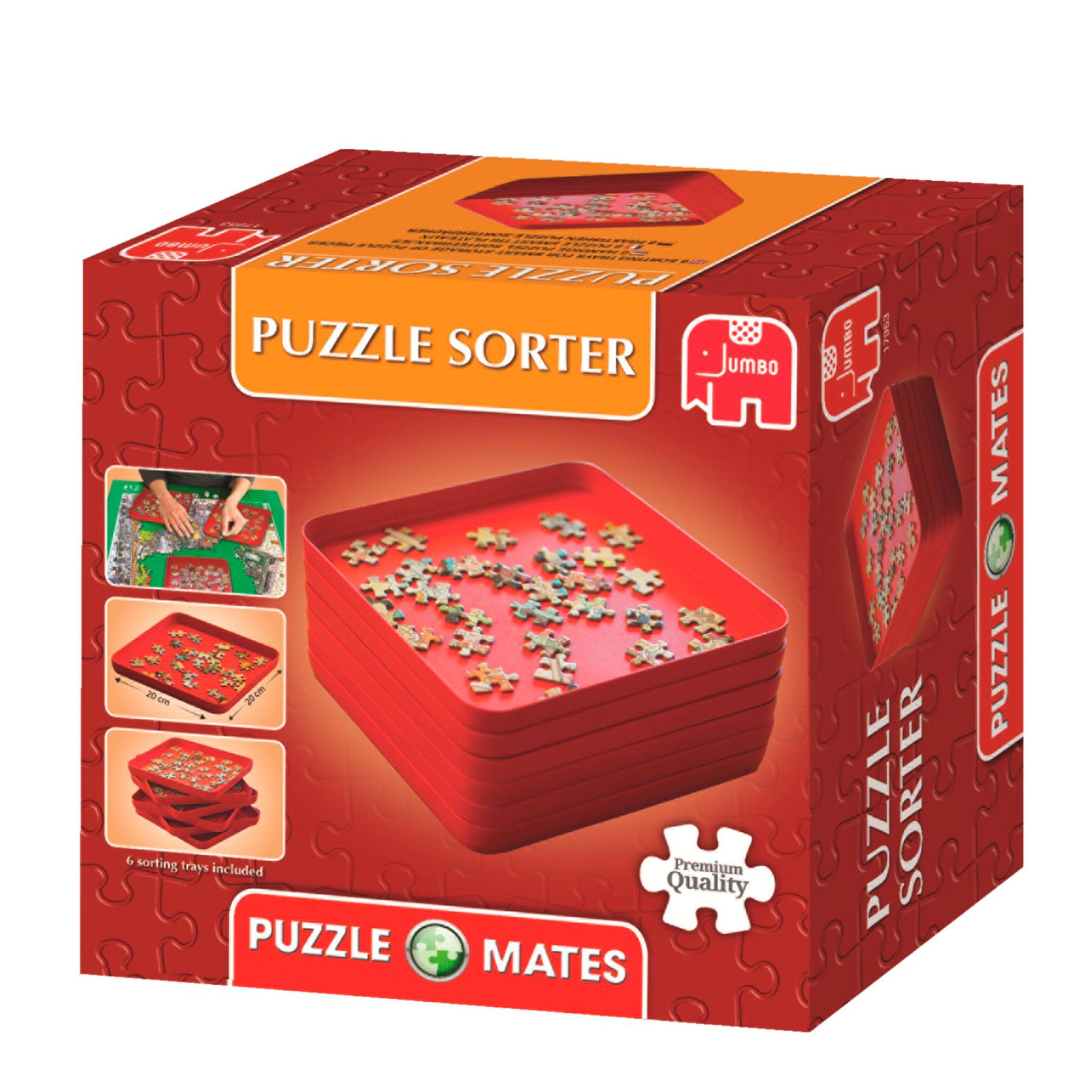 Jumbo Puzzle Mates puzzel sorteerbakjes | wehkamp